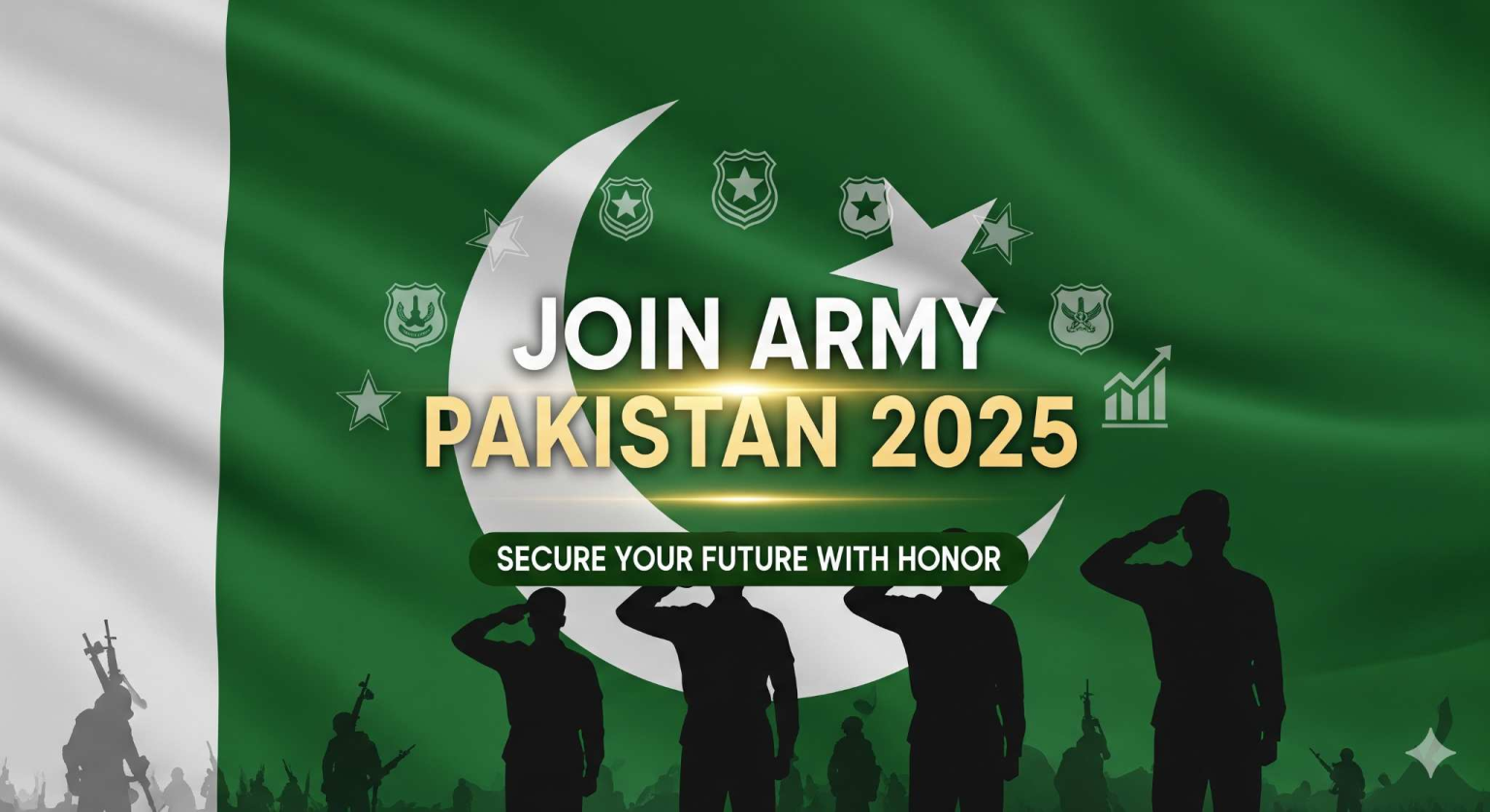 Join Army Pakistan 2025 – Build a Proud & Secure Future - Job Neededs